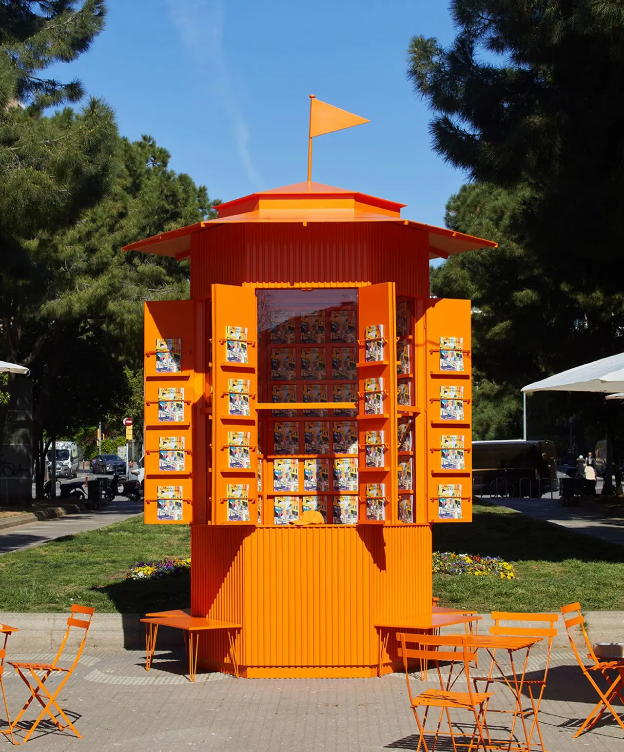LE MONDE D'HERMÈS KIOSK 2023 • Wozere Studio