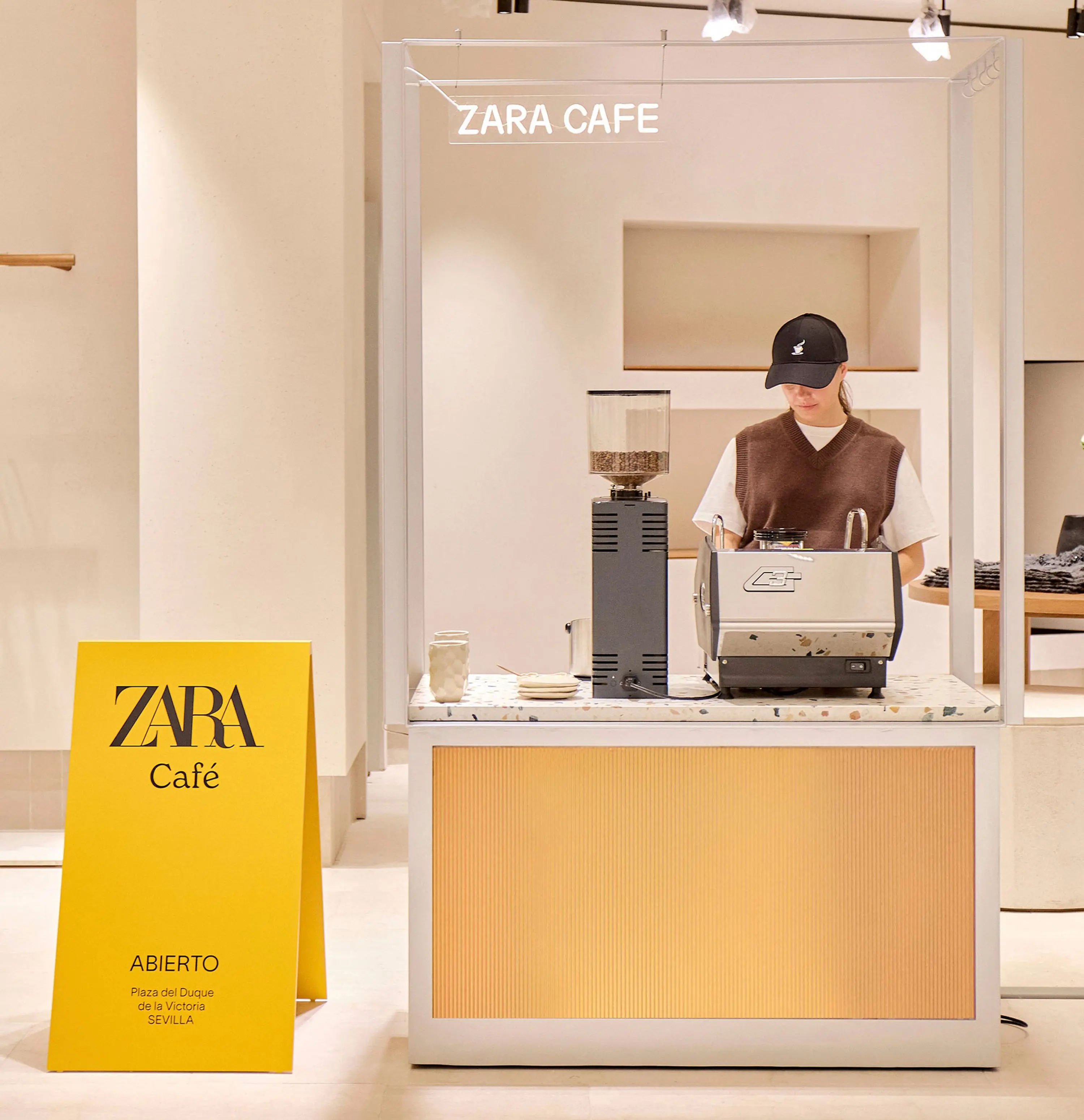 Zara Café Sevilla • Wozere Studio