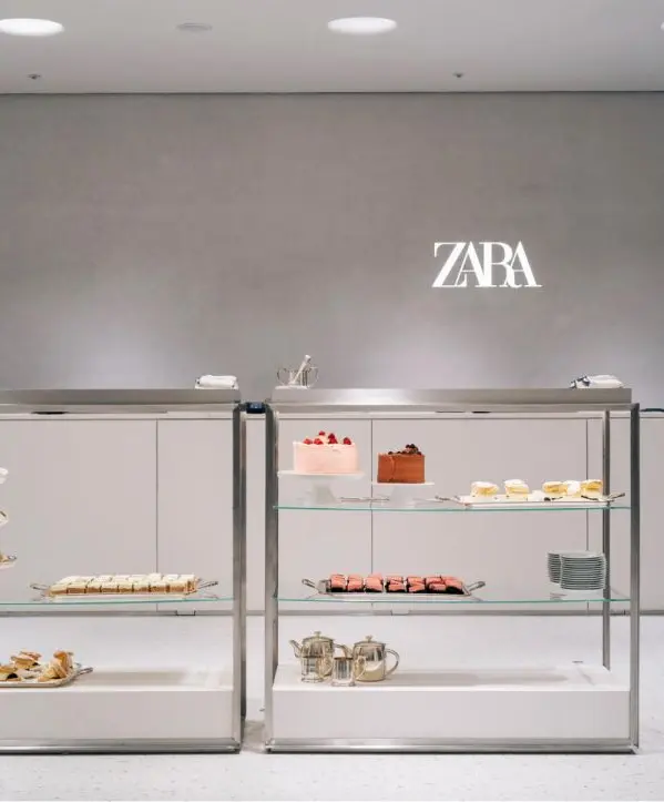 Zara Café Londres • Wozere Studio