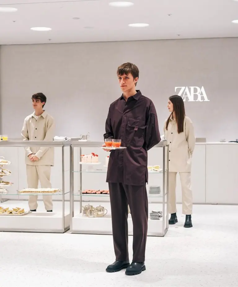 Zara Café Londres • Wozere Studio