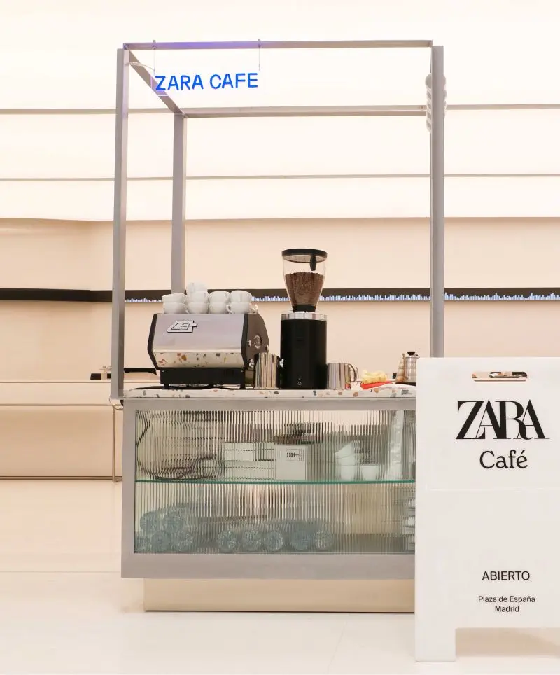 Zara Café Plaza de España • Wozere Studio