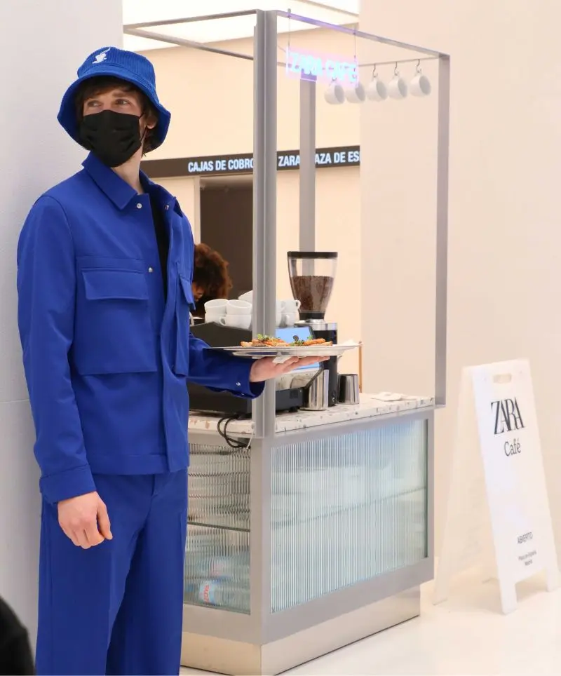 Zara Cafe Plaza de España • Wozere Studio